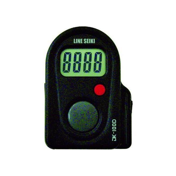 【商品説明】●2〜10連の連式数取器として使用できます。【仕様】●型番：DK-100D　●計数範囲：0〜9999　●縦（mm）：60　●横（mm）：42　●厚さ（mm）：26　●連続使用時間：約1年　●電源：コイン型リチウム電池（CR163...