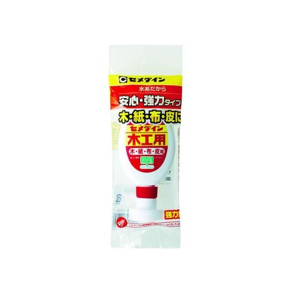 【商品説明】●木、紙、布、皮に使用できます。●最後まで使いやすい逆さボトルです。●固まると透明です。●安全性の高い水性接着剤です。●ベルマーク付です。●硬化後の状態は硬いです。【仕様】●型番：CA-226　●色：白色 ●容量（ml）：50　...