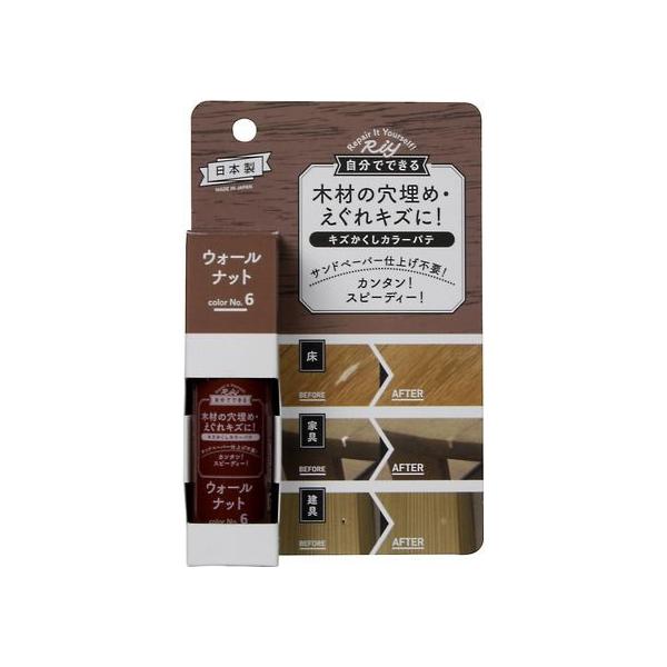【商品説明】家具・テーブル・イス・扉・フローリング等の木部のキズ補修に！キズ部分にパテを注入して待つだけ簡単補修。木材の穴埋め・えぐれキズに！　サンドペーパー仕上げ不要！　※本剤は、硬化前は色が薄く、硬化後に色が濃くなります。【仕様】●成分...
