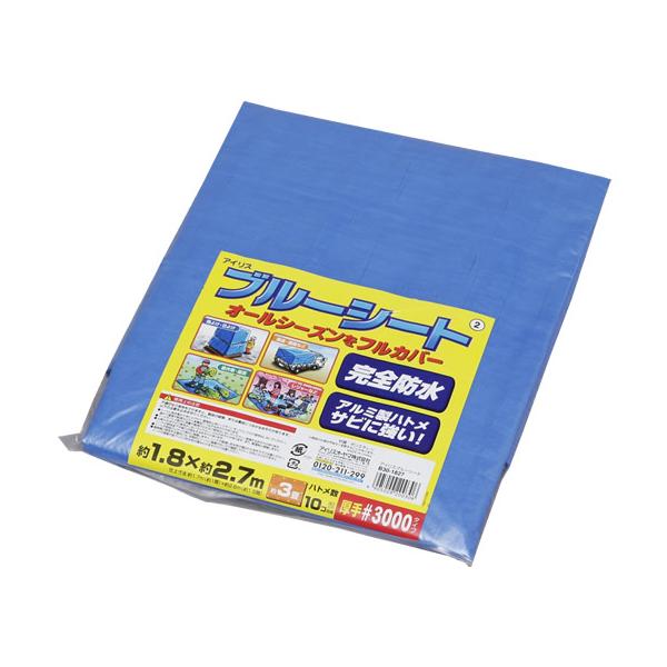 【仕様】ハトメがアルミ製なのでサビに強くなっています。　●サイズ（約）：幅１８００×奥行２７００ｍｍ●実際に使用できるサイズ（約）：幅１７００×奥行２６００ｍｍ●約３畳●ハトメ数：１０コ（９０ｃｍ間隔）●材質：本体／ポリエチレン、ハトメ／ア...