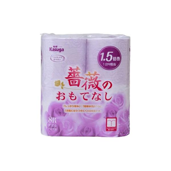【商品説明】独自の立体的なエンボス製法でエレガントなローズ柄の２枚重ねのトイレットペーパー。ローズの香りをベースに、優しいジャスミンを取り入れ、ほんのり甘く香るようにフルーティーに仕上げました。上品な香りがふんわりトイレ空間を包みます。紙と...