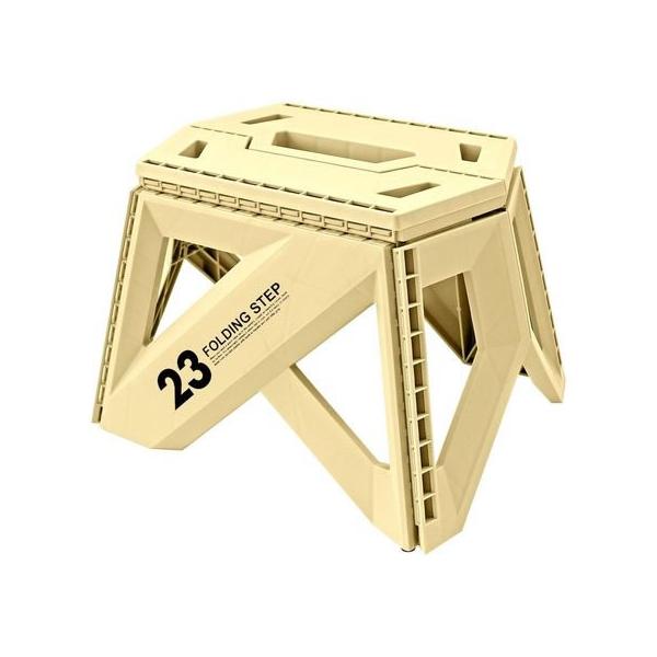 【商品説明】後ちょっとに手が届くセノ・ビー。滑り止めラバー付なので滑りにくく、床なども保護してくれるのでフローリングで使用も可能。持ち手を引き上げるだけで、簡単にコンパクトにたためるので隙間に収納できます。【仕様】●カラー：サンドベージュ●...