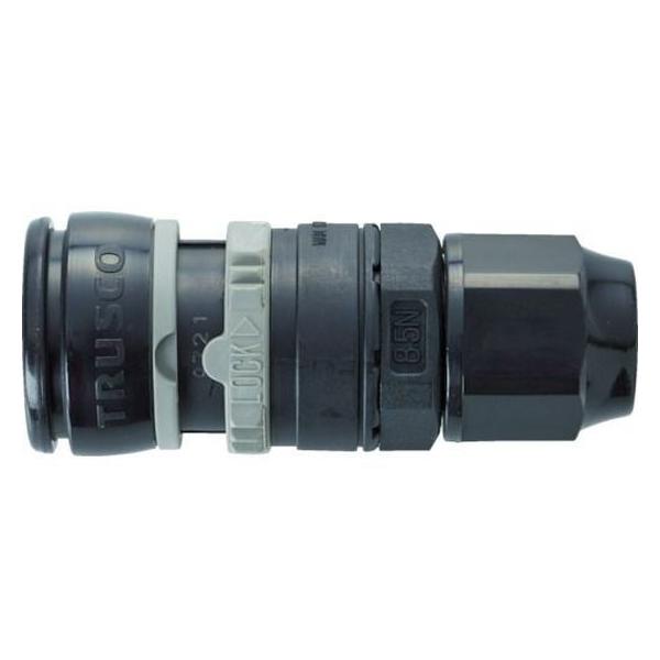 【商品説明】●各種エア配管。自動車業界、食品業界などに。各種機器および機器配管等。空気工具、空気圧機器。●ホースバンド不要設計です。●ワンタッチ接続方式。●セーフティロック機構を標準装備。●エンジニアリングプラスチックの採用で耐衝撃性に優れ...