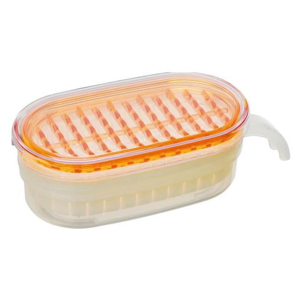 【仕様】●外寸１：９７ｍｍ●外寸２：２１５ｍｍ●外寸３：Ｈ７０ｍｍ●重量：２４２ｇ●容量：３３０ｍｌ●材質１：ポリプロピレン●材質２：ＡＳ樹脂●材質３：シリコーンゴム●ブランド発祥地：日本●製造国：日本鬼おろしと通常の２種のおろし板付。　&...