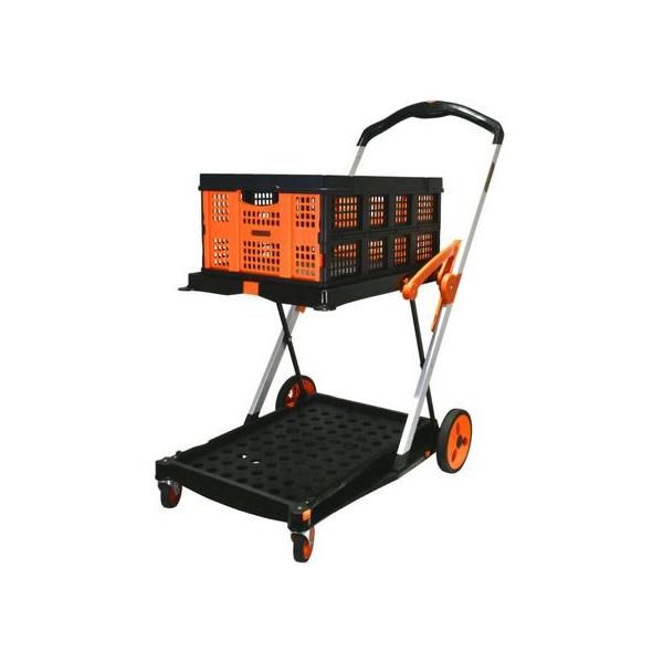 【商品説明】●コンテナバスケット付属【仕様】●本体寸法：幅６００×奥行９７０×高さ１０７０ｍｍ●本体重量：約１０．３ｋｇ●耐荷重：上段２０ｋｇ下段４０ｋｇ●付属品：コンテナバスケット　<ジェットプライス>　hikkoshi_5