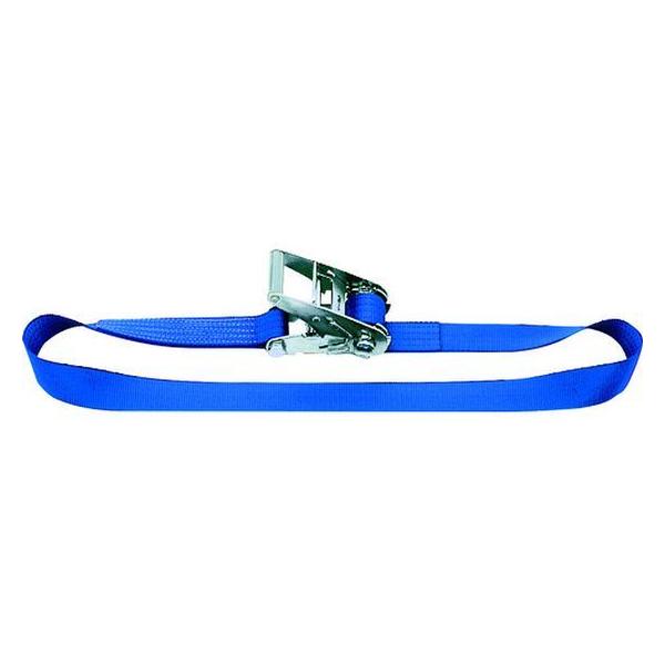 【商品説明】●ステンレス製でサビず、衛生的です。●握りやすい幅広ハンドルです。【仕様】●型番：LSR100E45　●最大使用荷重（t）：0．1　●色：ブルー　●ベルト長さ（m）巻取側：4．5　●ベルト寸法（mm）幅×厚さ：25×1．8　●ラ...