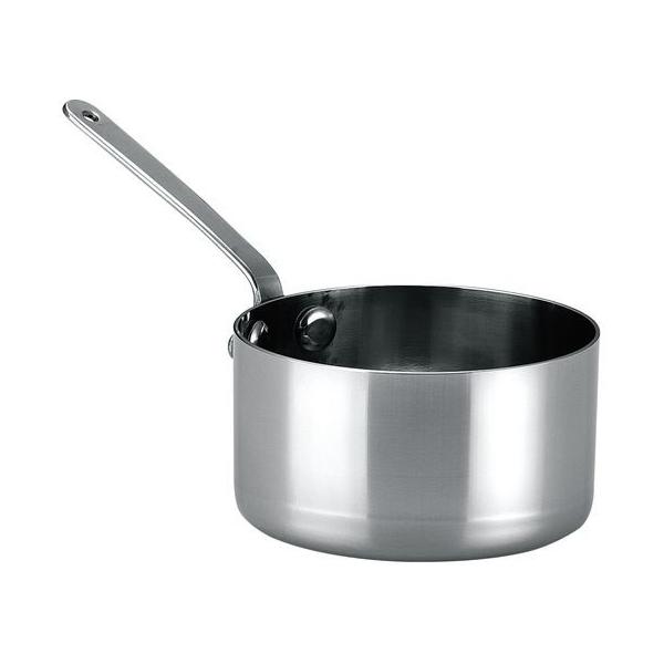 【商品説明】アメリカンテイストな多国籍料理に抜群にフィットするステンレスウェア。【仕様】●外寸：直径９０×Ｈ８６（柄含まず）ｍｍ●重量：１８６ｇ●材質：ステンレス　<ジェットプライス>