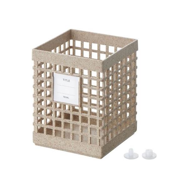 【商品説明】インテリアにも馴染みやすい自然の風合いのペンスタンド。連結や積み重ねなどが可能。付属のビスを使用して複数連結すると、安定しやすく小物の仕分けに便利です。仕分けに便利な見出し付。環境に配慮したバイオマスプラスチックを使用。農業廃棄...