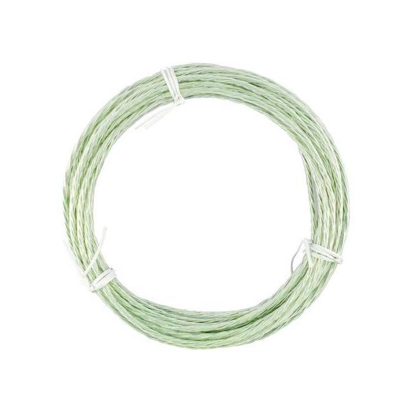 【商品説明】●引っ張りに強い、より線タイプの針金です。【仕様】●型番：10155872　●被覆カラー：透明 ●番手：10 ●線径（mm）：3．2 ●線芯（mm）：2．3 ●長さ（m）：8 ●使用荷重（kgf）：25　●スチール ●表面処理：...