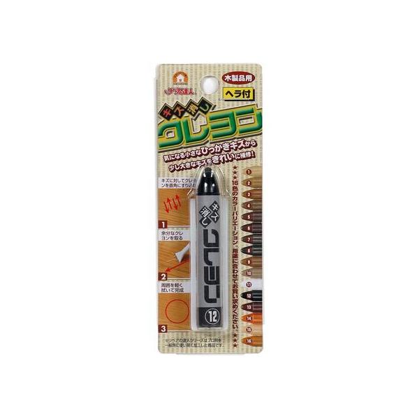 【商品説明】家具やフローリング、ドア、柱、建具など木製品のキズ補修に。【仕様】●成分：石油系ワックス、土壌顔料、パラフィン●正味量：約６ｇ●融点：約６０度●付属品：仕上用ヘラ　<ジェットプライス>　hikkoshi_4