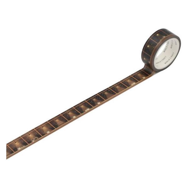 【商品説明】キラキラ輝く細かな箔とかわいいデザインが魅力の大人気シリーズ！　「キラキラマスキングテープ」です。　　ゴールド箔がのった夜カフェモチーフのデザイン。　流行の韓国っぽいデザインがおしゃれ！　　切って手帳の枠にデコレーションすると予...