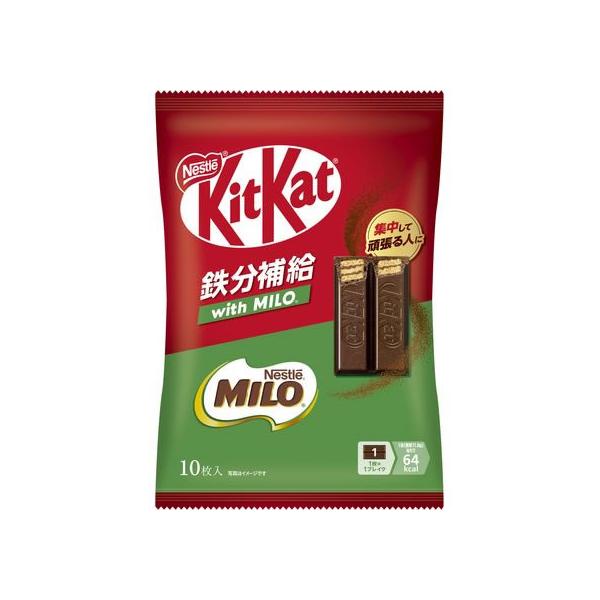【商品説明】毎日の元気をサポートする「ＭＩＬＯ」とコラボしたキットカット【仕様】●注文単位：１袋（１０枚）　<ジェットプライス>