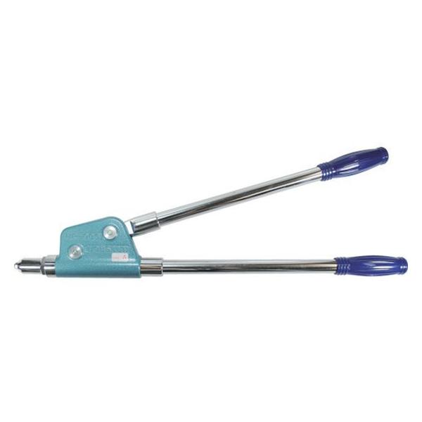 【商品説明】●強力タイプで太いリベットでも楽に切断できます。【仕様】●型番：HR003A　●入数：1丁　●全長（mm）：610 ●使用ジョー：JM（中） ●リベット径使用範囲（mm）：4．0、4．8　●ノーズピース：4．0、4．8 ●板スパ...