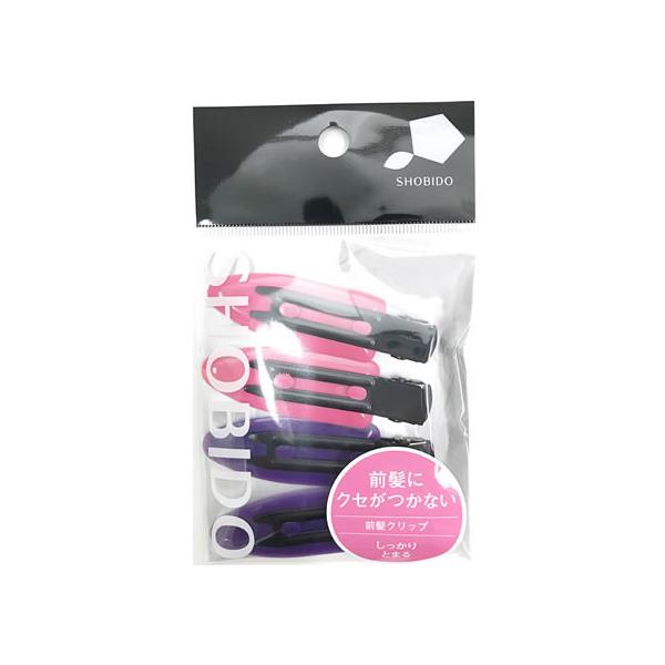 【仕様】メイクする時に前髪にクセがつかないヘアクリップです。平らなプレートで挟むので前髪に跡が残りません。ダブルピンでしっかり固定。強度を高めるためにピンは凹凸仕様。　●４本セット（ピンク２本・パープル２本）●材質：プレート／ナイロン、ダブ...