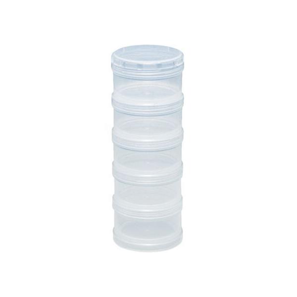 【商品説明】●本体5個とフタ1枚がセットになっています。●フタ、本体共、握り易い形状となっております。●継ぎ目がわかるデザインです。●用途に合わせて、積み重ねても、1個でも使用可能です。●小物類を細かく分類可能です。【仕様】●型番：DK−6...