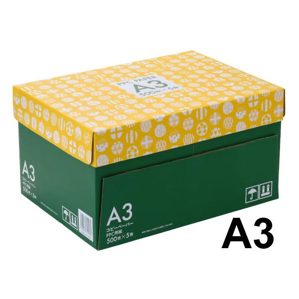 【仕様】●サイズ：Ａ３●坪量：約６８ｇ／m2（四六判換算：約５８．５ｋｇ）●紙厚：約９４μｍ（約０．０９４ｍｍ）●ＩＳＯ白色度：９３％●上質紙●ＥＣＦ漂白パルプ使用●注文単位：１箱（５００枚×５冊）　<ジェットプライス>　【JP...