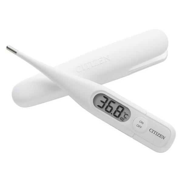 【商品説明】約６０秒ではかれる予測検温　水で洗える防水仕様　約２５００回の電池寿命（予測検温時）　測定終了をブザーでお知らせ　オートパワーオフ付き（約３０分後）　保管に便利な収納ケース付き　前回の検温値を自動記憶（前回値メモリー）【仕様】●...