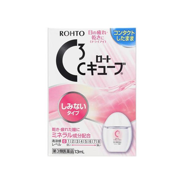 ●内容量：１３ｍｌロート製薬　ろーと　ＲＯＨＴＯ　Ｃきゅーぶｍ　シーキューブｍ　目薬　点眼薬　点眼液　アイケア　液体　１個　１３ミリリットル　第三類医薬品　お薬　おくすり　ドラッグ　コンタクトレンズ　涙液補助