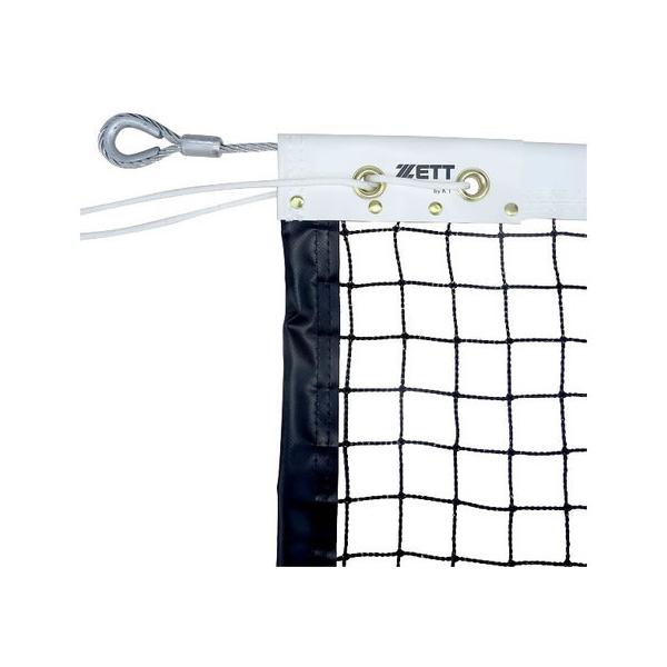 【商品説明】協会推薦、センターストラップ付のテニスネットです。【仕様】●素材・材質：ポリエチレン　●仕様：級別：協会推薦、結節：有結節、上部ロープ：被覆チール、テープ：ターポリンテープ、センターストラップ付　●サイズ：幅１．０７ｍ×長さ１２...