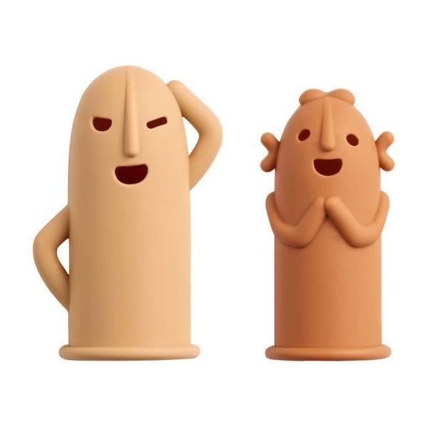 【商品説明】外れにくいキャップタイプで、内側はリブ状になっているため指に程よくフィットし、紙をめくっている途中で滑って回りにくい構造です。裏側（はにわの背中側）には紙をめくりやすいよう凸凹の加工を施してあり、突起で紙をしっかりキャッチします...