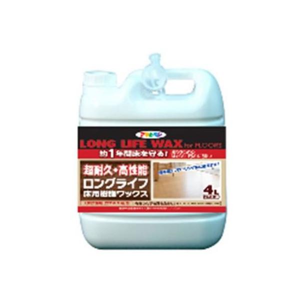 【商品説明】●現行品と比較して耐アルコール性能向上。●温水による剥がれに強い。●摩擦キズに強く滑りにくい。●硬いアクリル樹脂を使用しているため、密着性・摩擦性が向上。●ウレタン樹脂を配合させていることで、耐久性が向上。【仕様】●内容量：４Ｌ...
