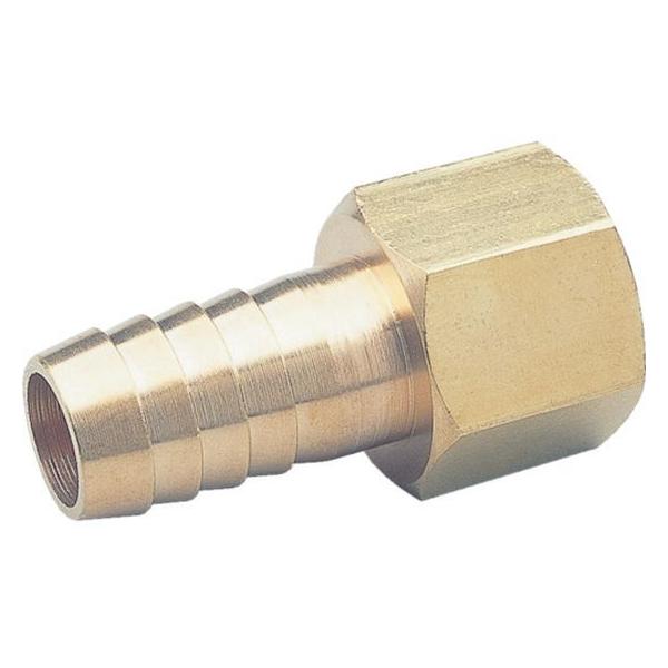 【商品説明】●ホースとネジの接続に【仕様】●型番：HF-1295　●接続口径（タケノコ外径）（mm）：9．5　●接続口径D：Rc1／4　●六角対辺（mm）：17　●使用流体：水・空気・油　●流体温度：−50〜150℃　●使用圧力：3．45M...