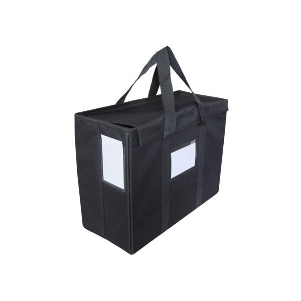 【仕様】マジックテープ止めのフタ付。前面・側面に名刺ポケット付。側面にペットボトルが入れられるポケット付。仕切り板にも名刺入れや携帯電話を収納するのに便利なポケット付。仕切り板を外せばＡ４ヨコのボックスファイルも入ります。　●黒●サイズ：Ａ...