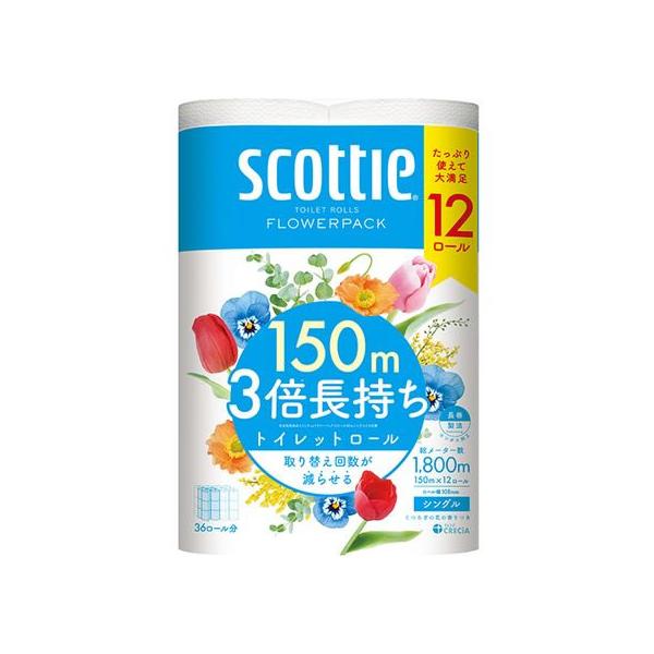 【商品説明】メーカー独自の長巻製法とエンボス加工により、長持ちとやわらかさの両立を実現（特許取得）。たっぷり使えて取り替えの手間を軽減。省スペース化で保管もスッキリ。ロール幅１０８ｍｍのエコサイズ。くつろぎの花の香りつき※従来品スコッティ　...