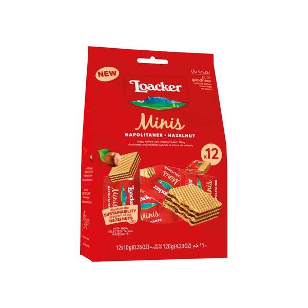 【商品説明】直営農園とイタリア各地の産地から厳選したヘーゼルナッツを自社で丁寧にローストし、煎りたてをなめらかなクリームに。この香ばしさが自慢のヘーゼルナッツクリームを４層のクリスピーウエハースでサンドしました。豊かな味わいを食べきりサイズ...