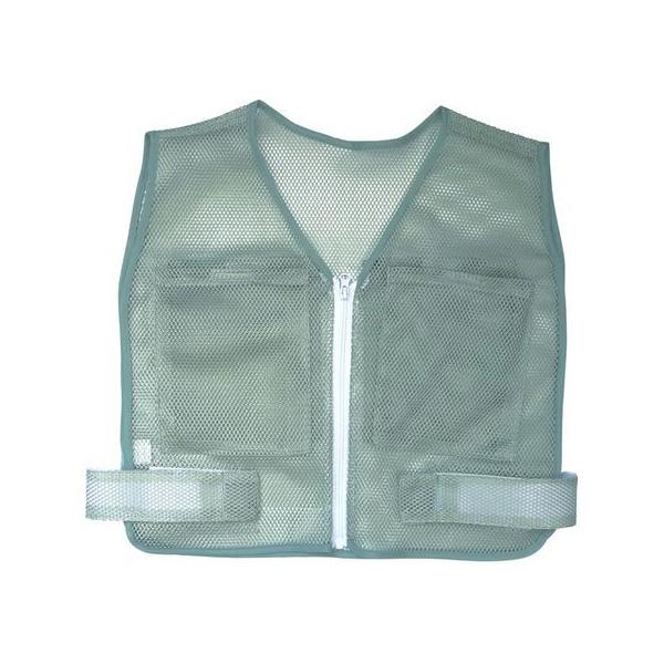 【商品説明】●前後のポケットに保冷剤やカイロを入れることで、作業中の暑さ寒さを和らげます。【仕様】●型番：5501902　●色：グレー　●着丈（cm）：48　●肩幅（cm）：42　●胴まわり寸法（cm）：92〜116　●前後に4個のポケット...