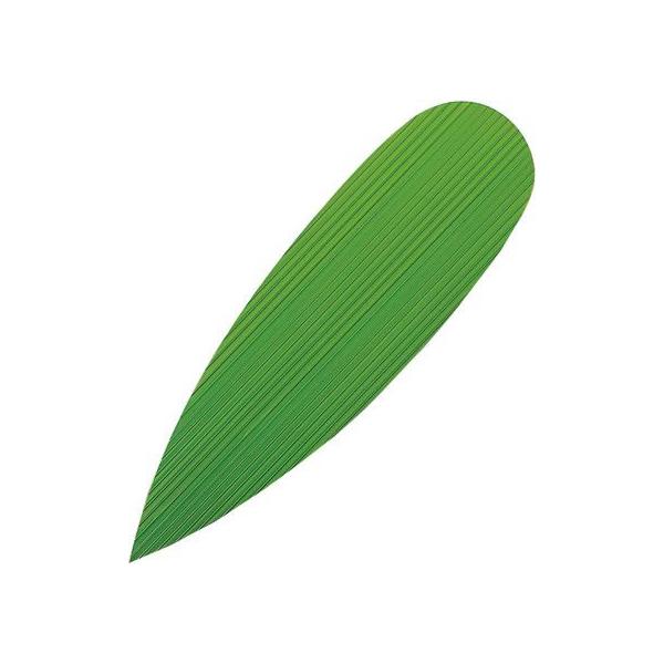 【商品説明】料理に合わせてサイズが選べる笹型。【仕様】●外寸：１９５×５７ｍｍ●重量：６１０ｇ●１０００枚入り