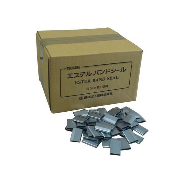 【仕様】●型番：TMS19　●入数：1000個　●適合バンド幅（mm）：19　●バンド厚さ（mm）：0．4〜1．0　●1箱1000個入　<ジェットプライス>