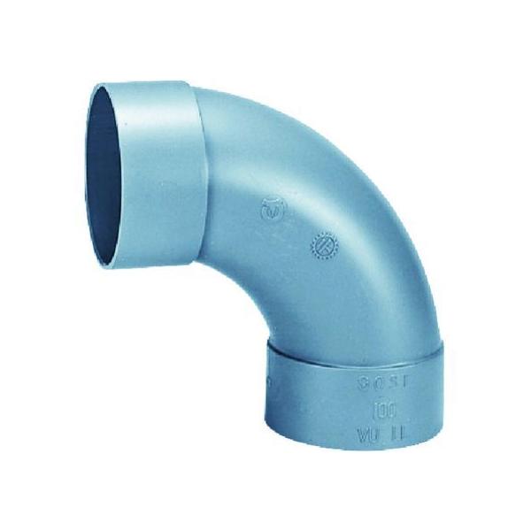 【商品説明】●軽量で耐食性、耐薬品性に優れた排水継手です。●内面ストッパーはVUパイプ用。【仕様】●型番：VULL100　●塩ビ管呼び径：100　●寸法（mm）L：178　●寸法（mm）Z：128　●使用温度範囲：5〜60℃　●使用圧力：無...