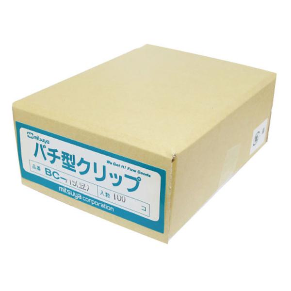 【商品説明】バチのかたちのクリップ。【仕様】●寸法：挟み口１５ｍｍ●材質：鋼鈑、スプリング●包装：紙箱入り●入数：約１００個●色シルバー（ニッケルメッキ）　<ジェットプライス>
