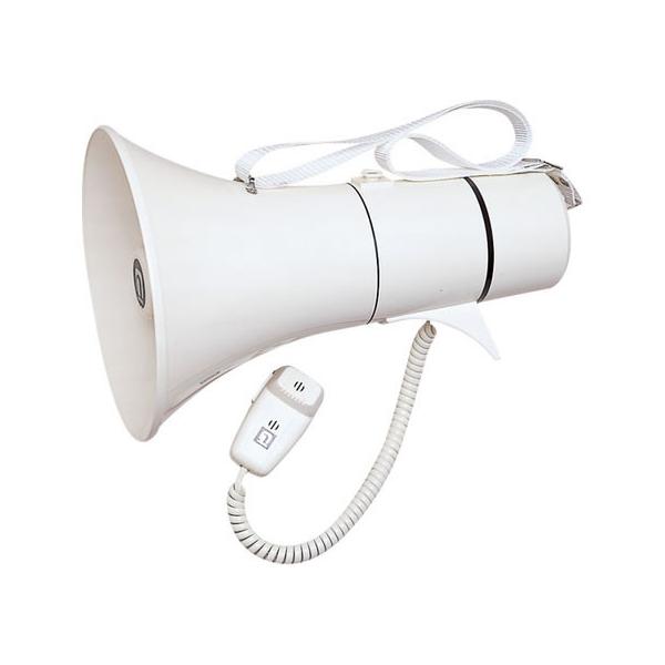 【商品説明】肩にかけても置いてもＯＫ。疲れず使いやすいショルダータイプ。【仕様】●素材・材質：主材／ＡＳＡ樹脂　●仕様：電池持続時間（音声）：約１３時間、音声通達距離：約４００ｍ、トーエイライト社拡声器は全て電池を別途ご用意ください。　●特...