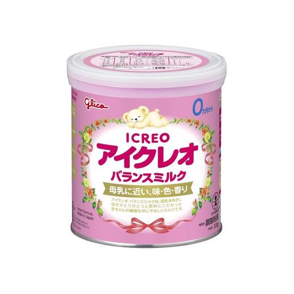 【商品説明】アイクレオバランスミルクは、母乳をめざし成分ひとつひとつ原料にこだわった赤ちゃんの繊細な体にやさしいミルクです。　母乳に近い栄養成分バランスで、味・色・香りを母乳に近づけました。　母乳に近いあっさりした甘さで、混合栄養にもお使い...