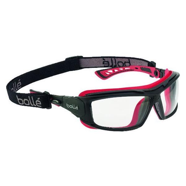 【商品説明】●顔に密着するラバーシールガスケットが厳しい環境下でも効果的に目を保護します。●防曇、耐傷に優れたプラチナコーティングです。【仕様】●型番：ULTIAPSIJP　●レンズ色：クリア ●テンプルカラー：ブラック／レッド ●フレーム...