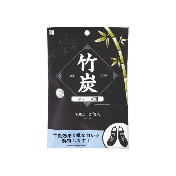 【商品説明】竹炭効果で嫌な匂いを解消します。　靴の奥に入れるだけ。　臭いの吸着力は木炭の数十倍。　竹炭パワーを充分に発揮できるように竹炭を包んでいる不織布も通気性の良いものを使用しました。【仕様】●内容量：約１００ｇ×２個入　●成分：竹炭　...