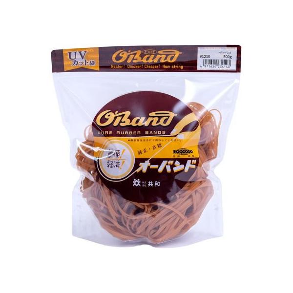 【仕様】●番手：＃１２１０●色：アメ色●容量：５００ｇ●折径（内径）：４８０ｍｍ（３０５ｍｍ）●材質：天然ゴム●推奨結束範囲：１７８０〜２２２０ｍｍ●切幅：３ｍｍ●厚み：１．１ｍｍ●入数：約１４０本●注文単位：１袋　※内容量の本数は、平均値...