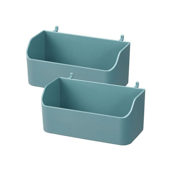 【商品説明】いれる収納【仕様】●入数：２個●外形寸法：約９９（Ｗ）×５０（Ｄ）×４５（Ｈ）ｍｍ※フック部除く●質量：約２５ｇ●耐荷重：１ｋｇ●材質：ＡＢＳ　<ジェットプライス>