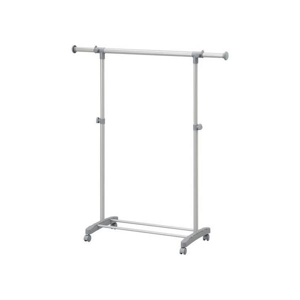 【商品説明】ハンガーパイプの端が横に伸縮するので、より多くの衣類が収納できます。ハンガーパイプの高さは約９０〜１５０ｃｍの間で、無段階調整可能です。服の丈に合わせて、ストッパーをゆるめて伸縮させ、高さを固定できます。クローゼットに追加できた...