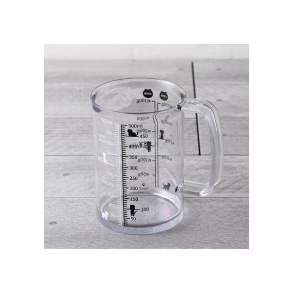 【商品説明】●計る調味料や液体の色によって見やすいネコが変わる、白と黒の２色目盛り。●どこから注いでも液だれしにくい設計で手や置き場所を汚しにくくなっています。【仕様】●サイズ（約）：１２２×８５×１２０ｍｍ●重量（約）：１０１ｇ●材質　Ａ...