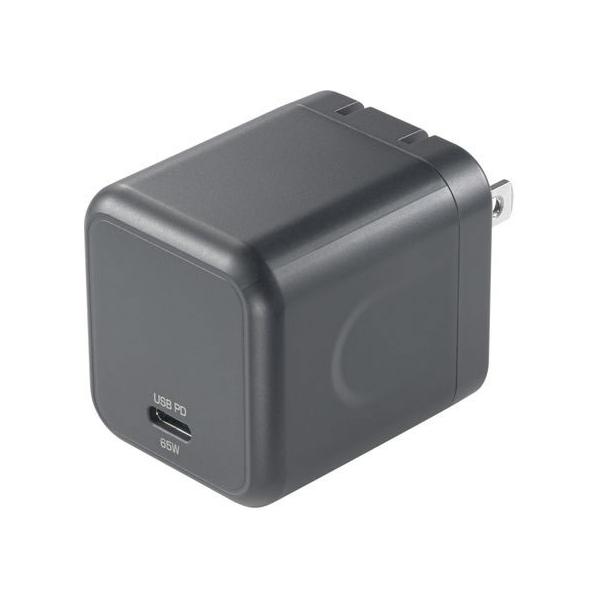 【商品説明】次世代半導体ＧａＮを採用した、高効率でコンパクトなＵＳＢ　Ｔｙｐｅ−Ｃポート搭載のＡＣアダプタです。最大６５ＷのＵＳＢ　ＰＤ出力に対応し、ノートパソコンやタブレット、スマートフォンまで幅広く充電できます。ＵＳＢ　ＰＤ−ＰＰＳ規格...