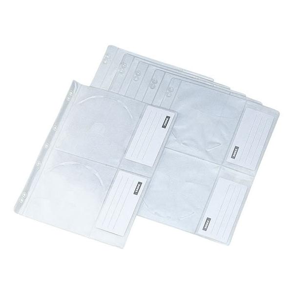 【商品説明】ＦＦ−ＣＤ４０用追加リフィルシートです。ＦＦ−ＣＤ４０には３シートまで追加して使用することができます。一般の２穴、３穴、４穴のリングファイルにも対応しています。不織布付シートでＤＶＤ・ＣＤを優しく保護します。１シートに４枚のＤＶ...