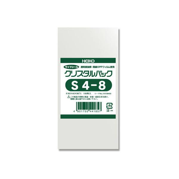 【商品説明】信頼の国産のフィルムを材料とし、透明度も抜群です。ミミ（のりしろ）が付かない製造方法のため、使用時にはすっきりと見栄えの良い包装になります。【仕様】●サイズ：厚０．０３×幅４０×高８０ｍｍ●材質：ＯＰＰ●注文単位：１包（１００枚...