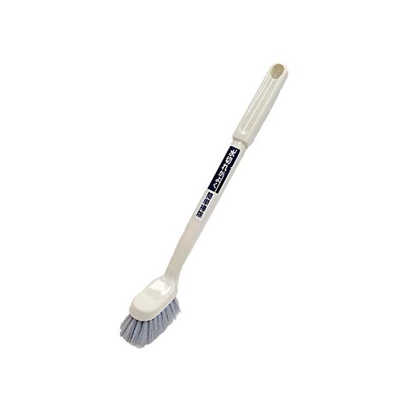【商品説明】ブラシタイプなので、便器の裏側などクボミもラクに洗えます。【仕様】サイズ：約４．５×７×３７．５ｃｍ内容量：１個材質：柄：ポリプロピレン、毛：ポリエステル・多様な種類の便器が普及しているためご使用の際キズつきが心配な場合は、それ...
