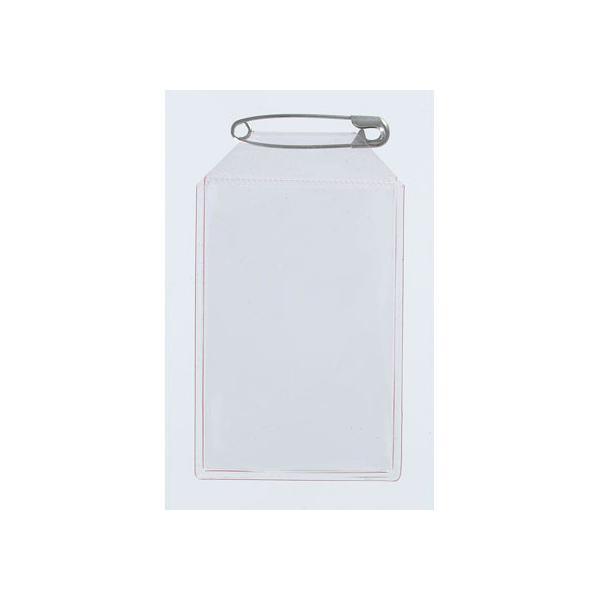【商品説明】ピン付きキンダー名札。【仕様】●色：透明●規格：中紙対応サイズ／６２×３８ｍｍ●注文単位：１枚　<ジェットプライス>