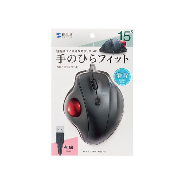 【仕様】●インターフェース：ＵＳＢ　ＨＩＤ仕様バージョン１．１準拠　●コネクタ形状：ＵＳＢ（Ａタイプコネクタ）　●読み取り方式：光学センサー方式　●ボタン数：３ボタン　●ケーブル長：１．８ｍ　●付属品：取扱説明書・保証書　●ボールサイズ　：...