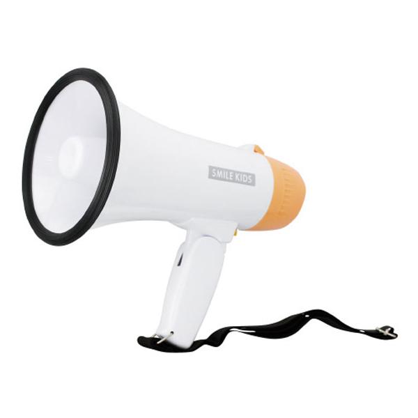 【仕様】●非防滴●音声通達距離３０ｍ●使用電池：単２形乾電池×４個（別売）●出力：最大５Ｗ●外形寸法：直径１３８（最大）×長さ２１６×把手部１１０ｍｍ●質量（電池別）：約４６０ｇ●通達距離：音声時＝約３０ｍ●電池持続時間：約１８時間（メガホ...