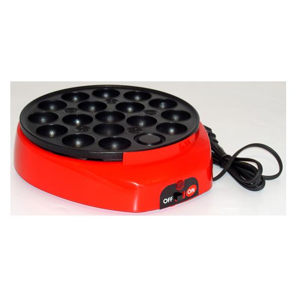 【商品説明】５種類の「表情焼き」と「はちまき」でゲームもできます！熱源が電気なので、火を使わずに卓上で作れます。直径３．５ｃｍのたこ焼きが一度に１７個作れます。プレート表面がふっ素樹脂加工なのでひっくり返しとお手入れが簡単です。【仕様】●製...